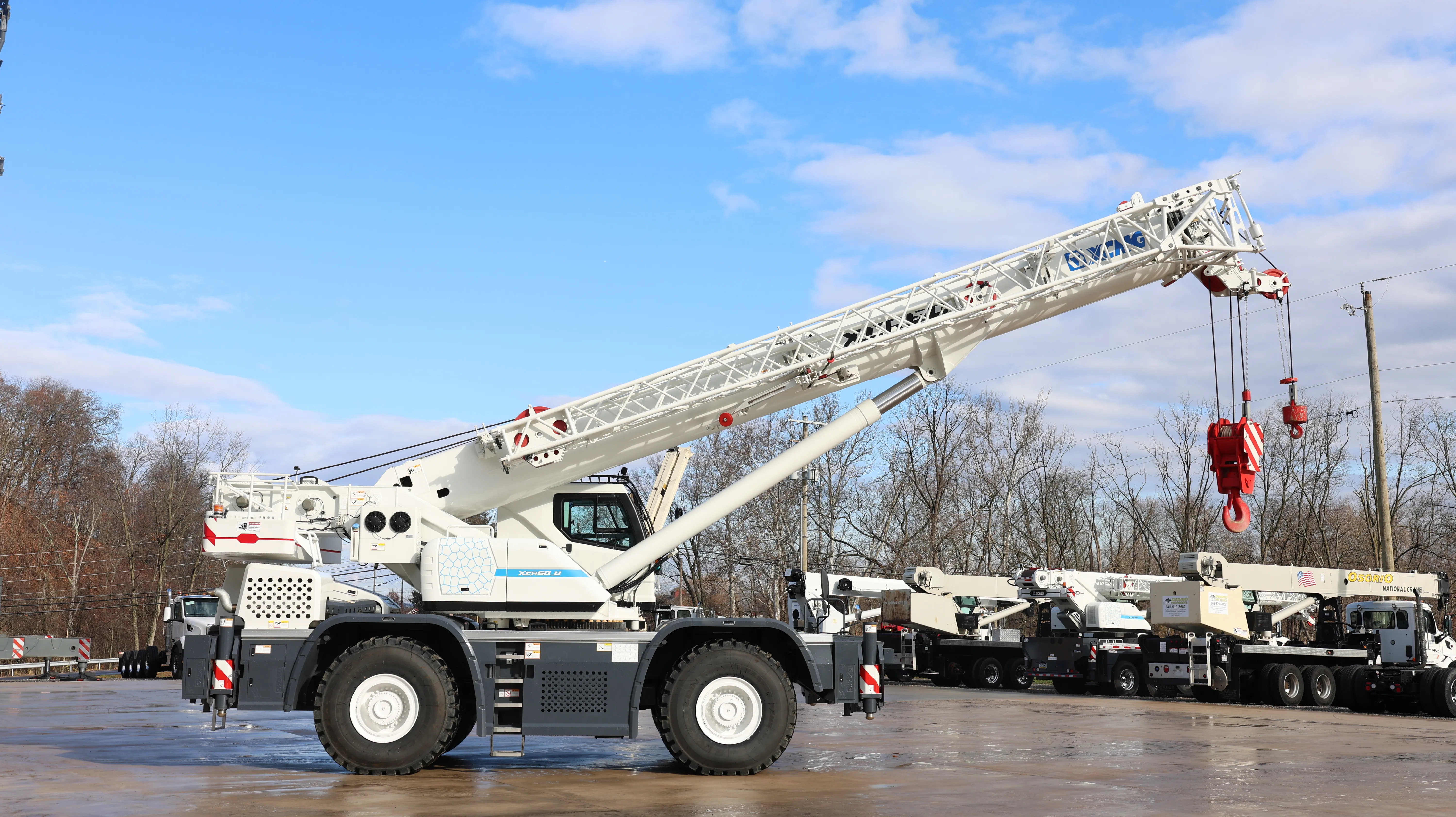 Passenger side of rough terrain – High Caliber Cranes